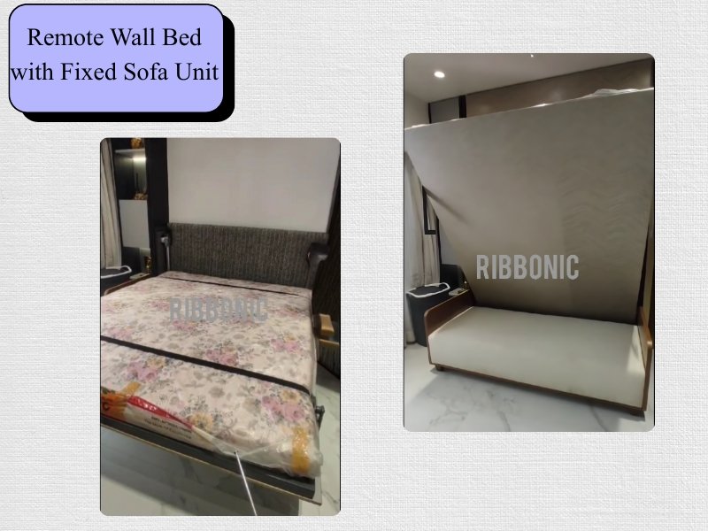 Remote Wall Bed Systems: Standard, Fixed & Movable Sofa Types
