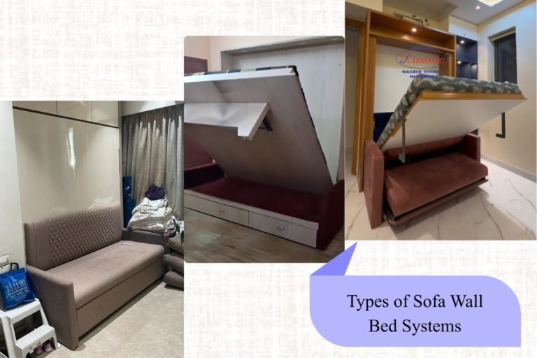 Sofa Wall Bed Systems Types | Fixed & Movable Designs